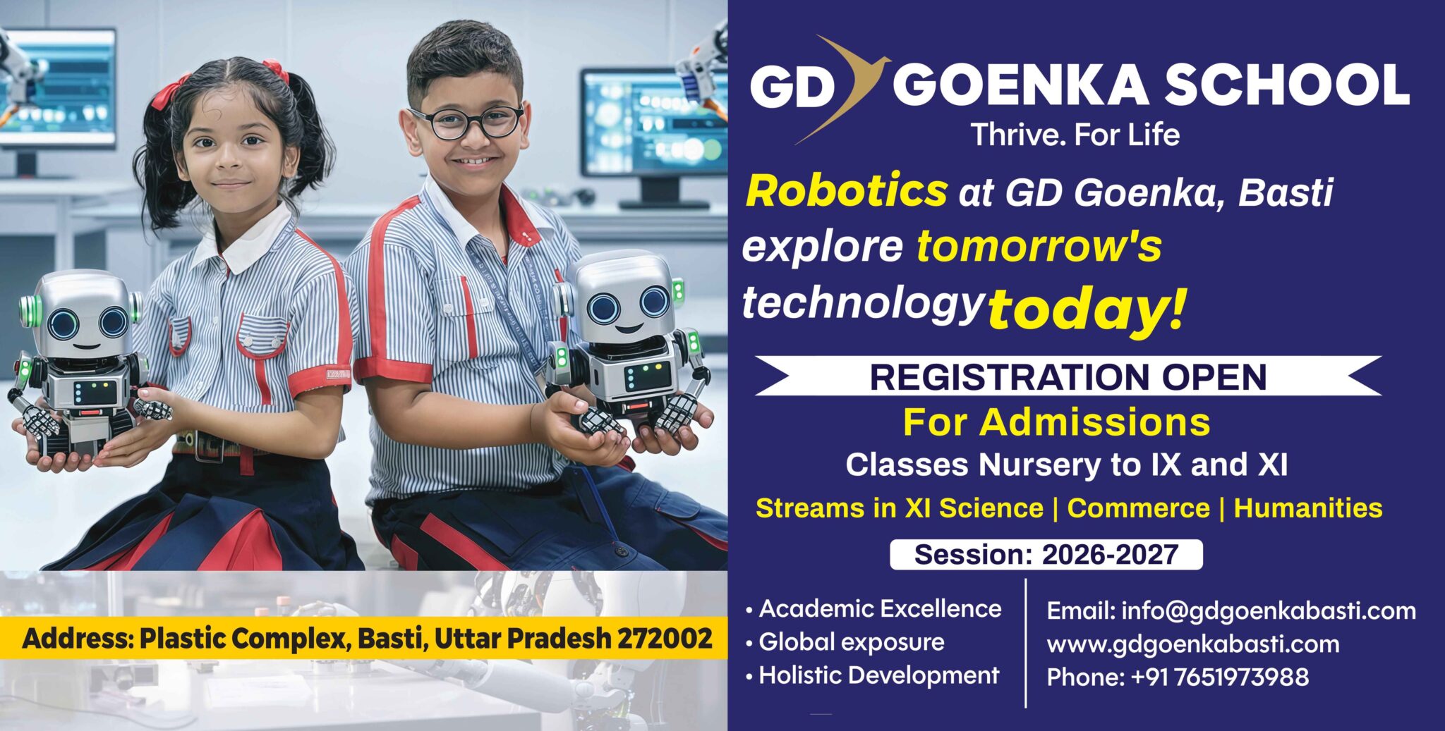 GD Goenka Public School Basti – GD Goenka Public School, Basti is the ...